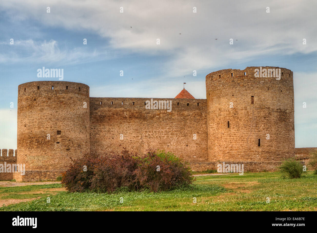 Old fortress in town Bilhorod-Dnistrovski Stock Photo - Alamy