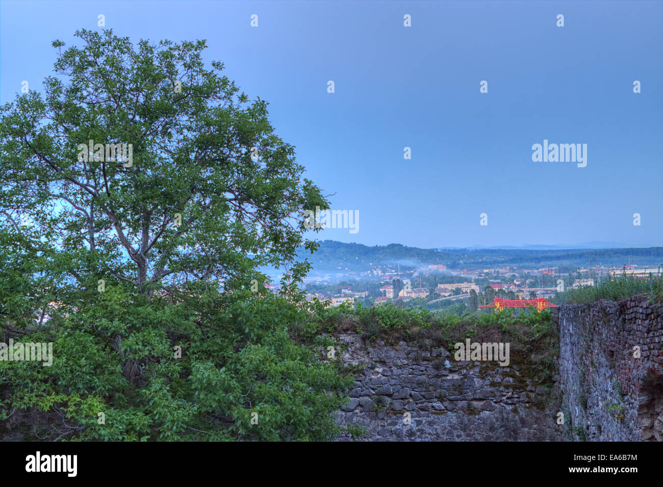 view of Mukachevo city Stock Photo - Alamy