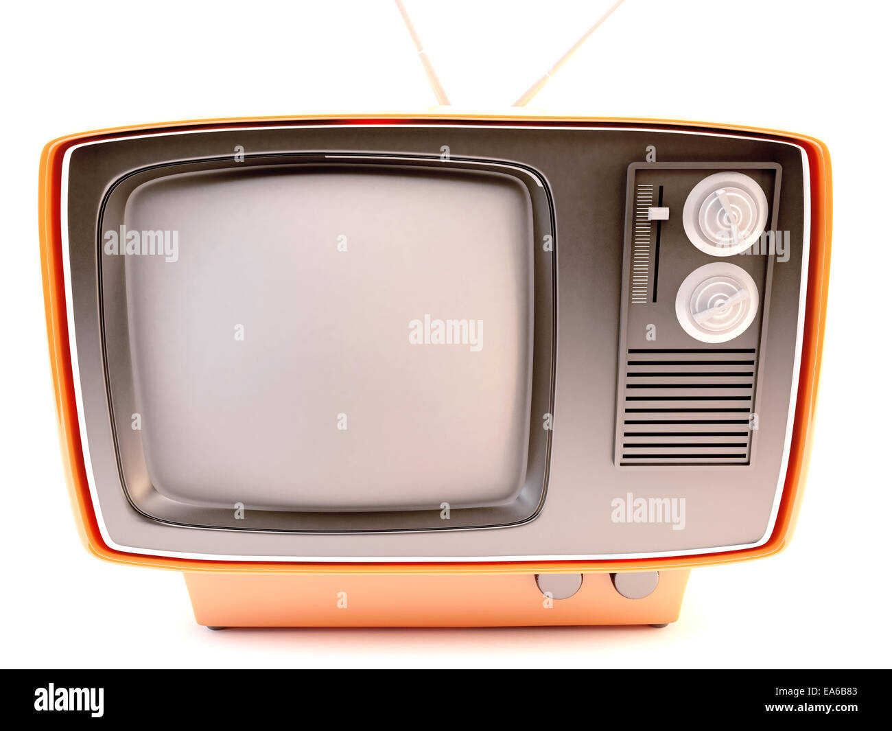 Old retro tv 3d hi-res stock photography and images - Alamy