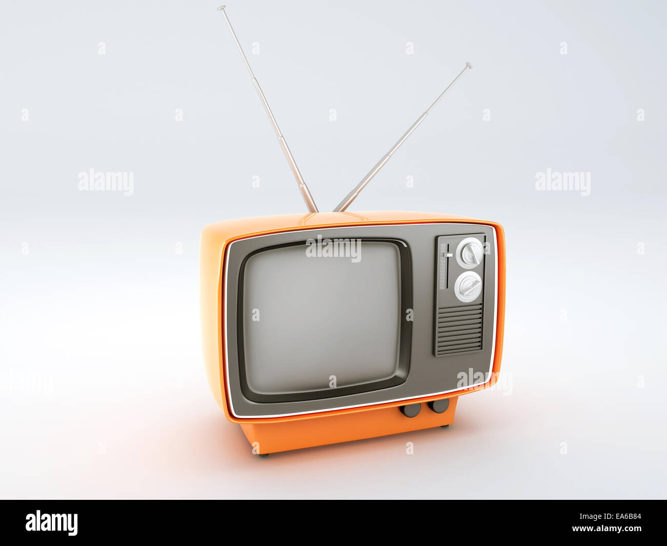 Retro tv 3d hi-res stock photography and images - Alamy