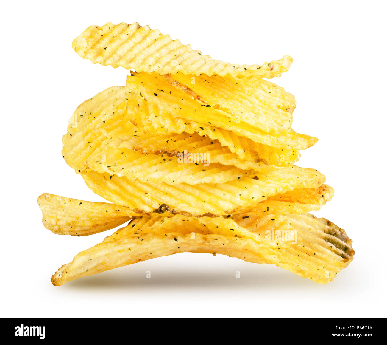 Potato chips cutout Cut Out Stock Images & Pictures - Alamy