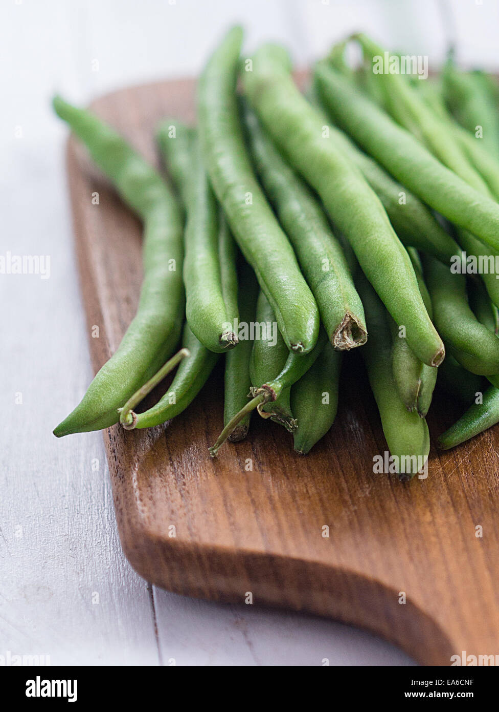 Fresh French beans, raw Stock Photo - Alamy