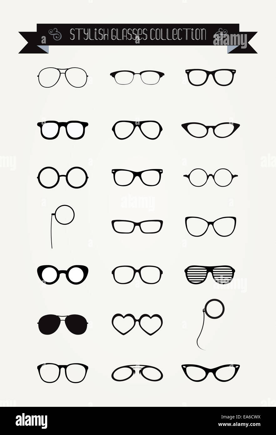 Rimless eye glasses hi-res stock photography and images - Alamy