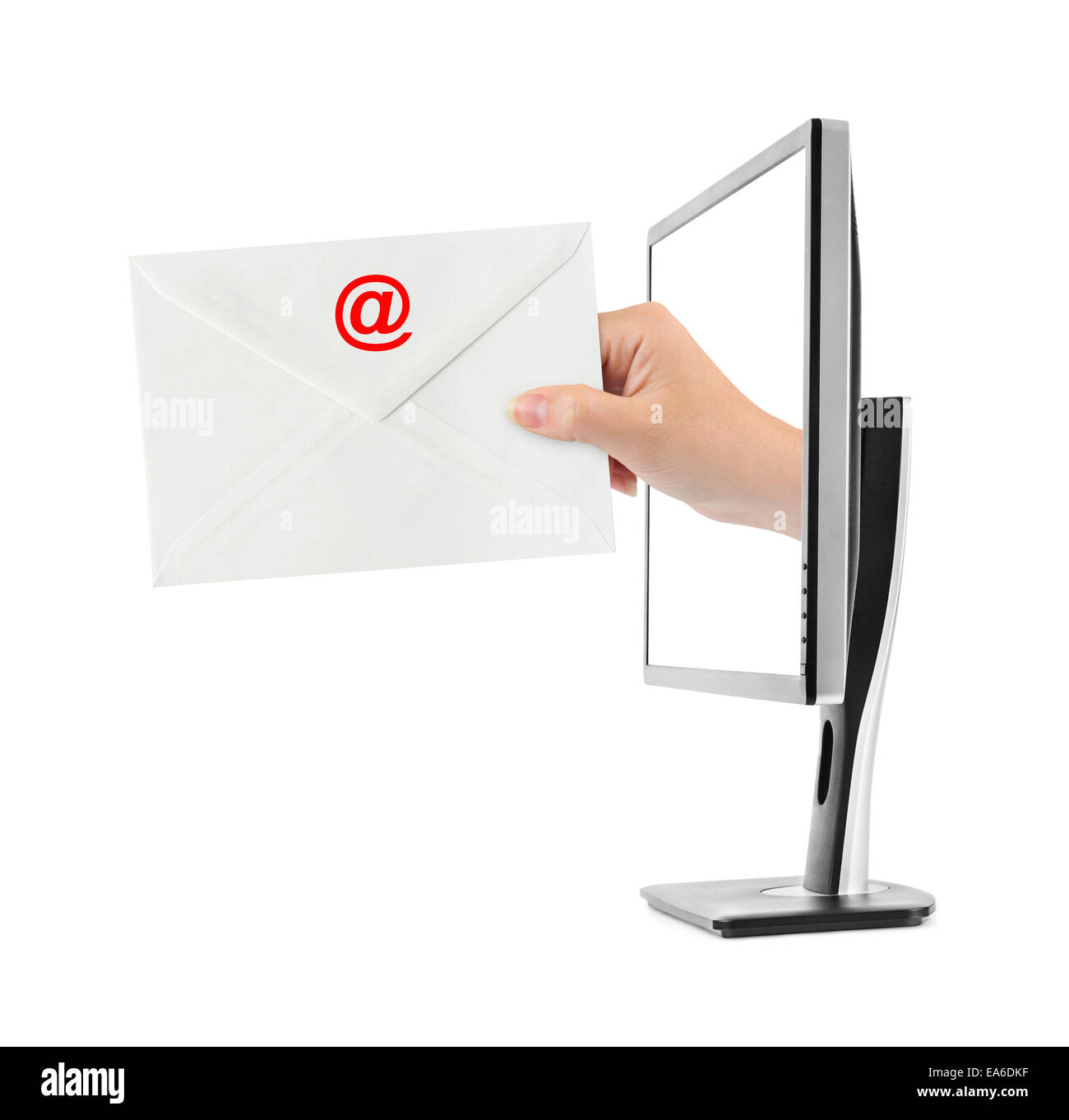 Email computer screen envelope letter hi-res stock photography and ...