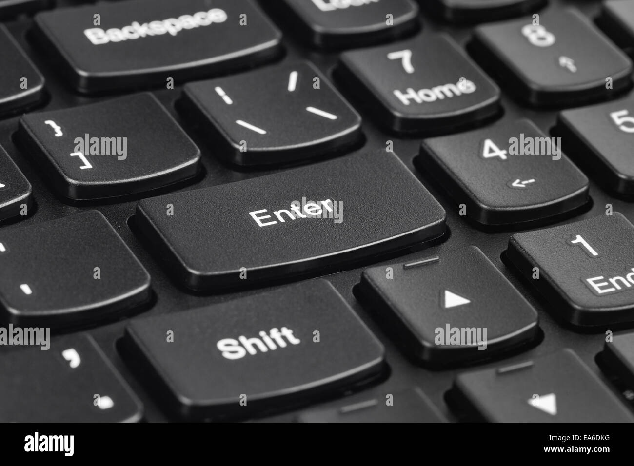 Computer notebook keyboard Stock Photo - Alamy
