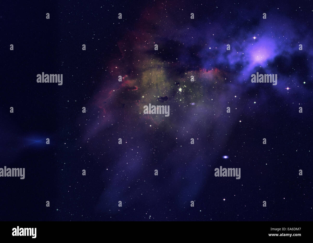 Small part of an infinite star field Stock Photo - Alamy