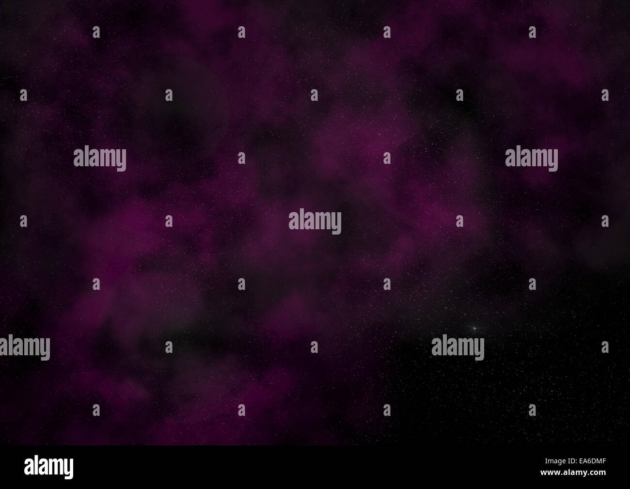 Star field in space and a nebulae Stock Photo - Alamy