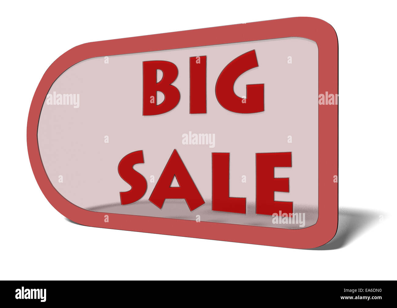 Big sale tag on Cut Out Stock Images & Pictures - Alamy
