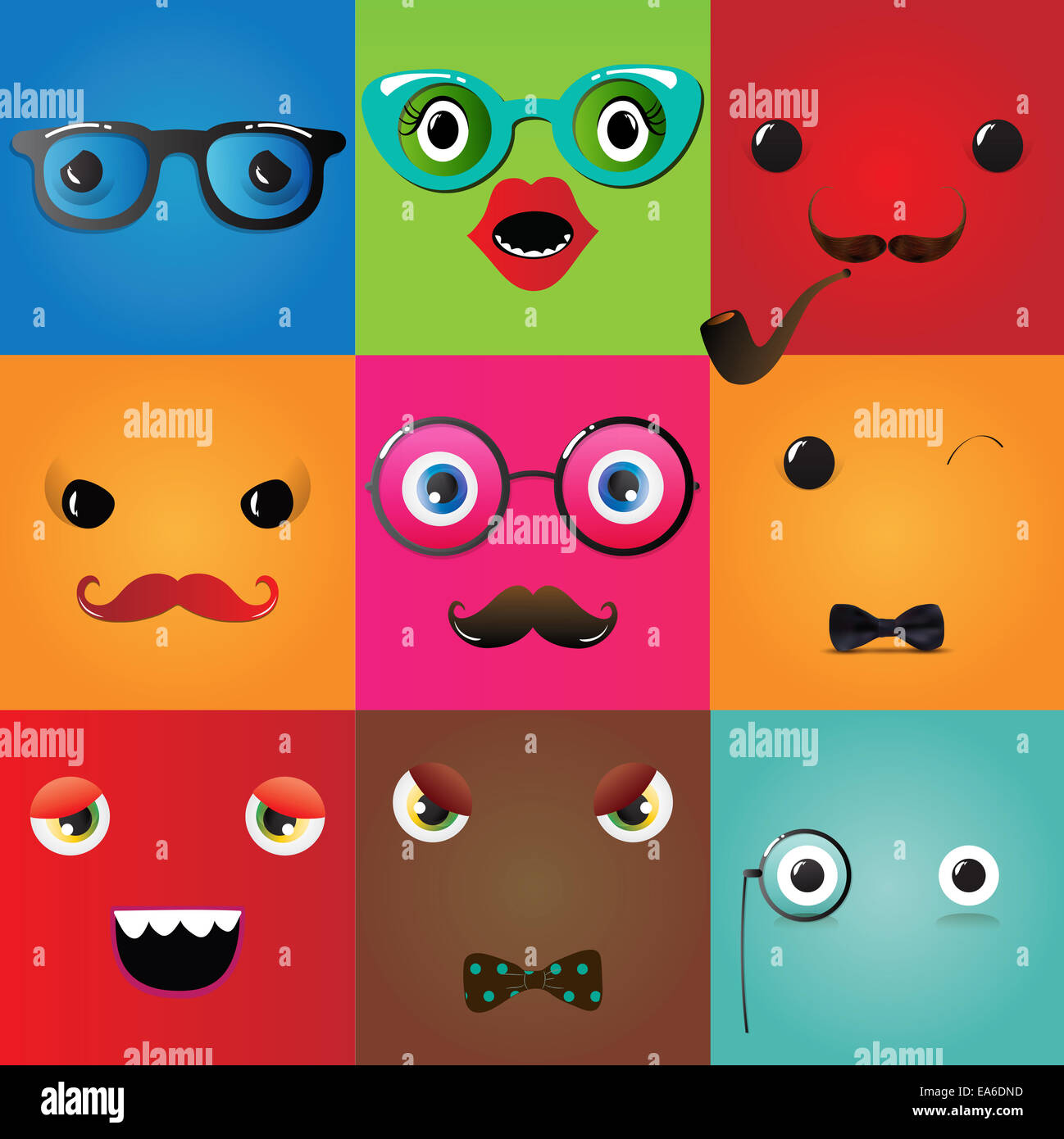 Monster mouth eyes hi-res stock photography and images - Alamy