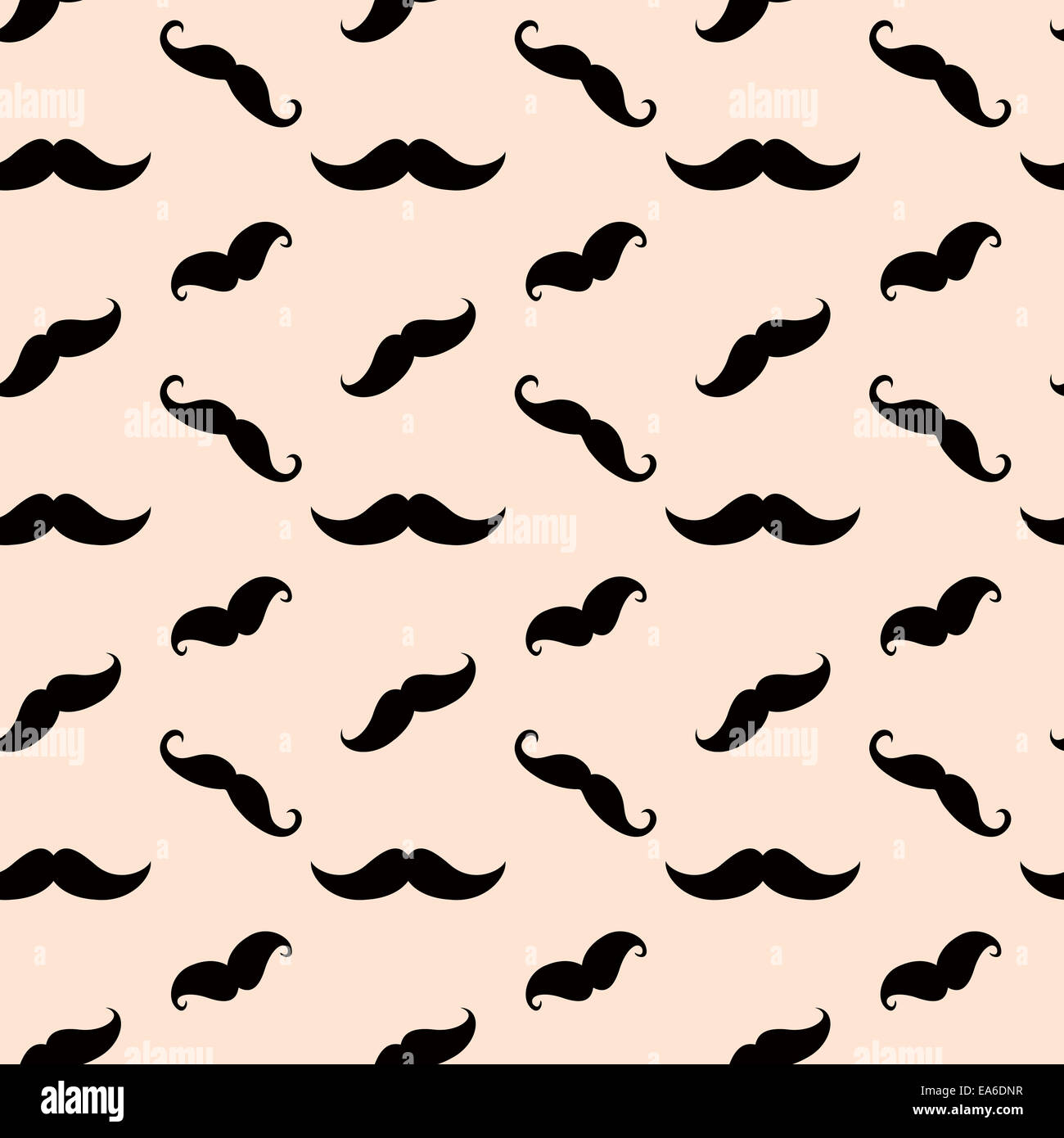 Curled moustache illustration hi-res stock photography and images - Alamy