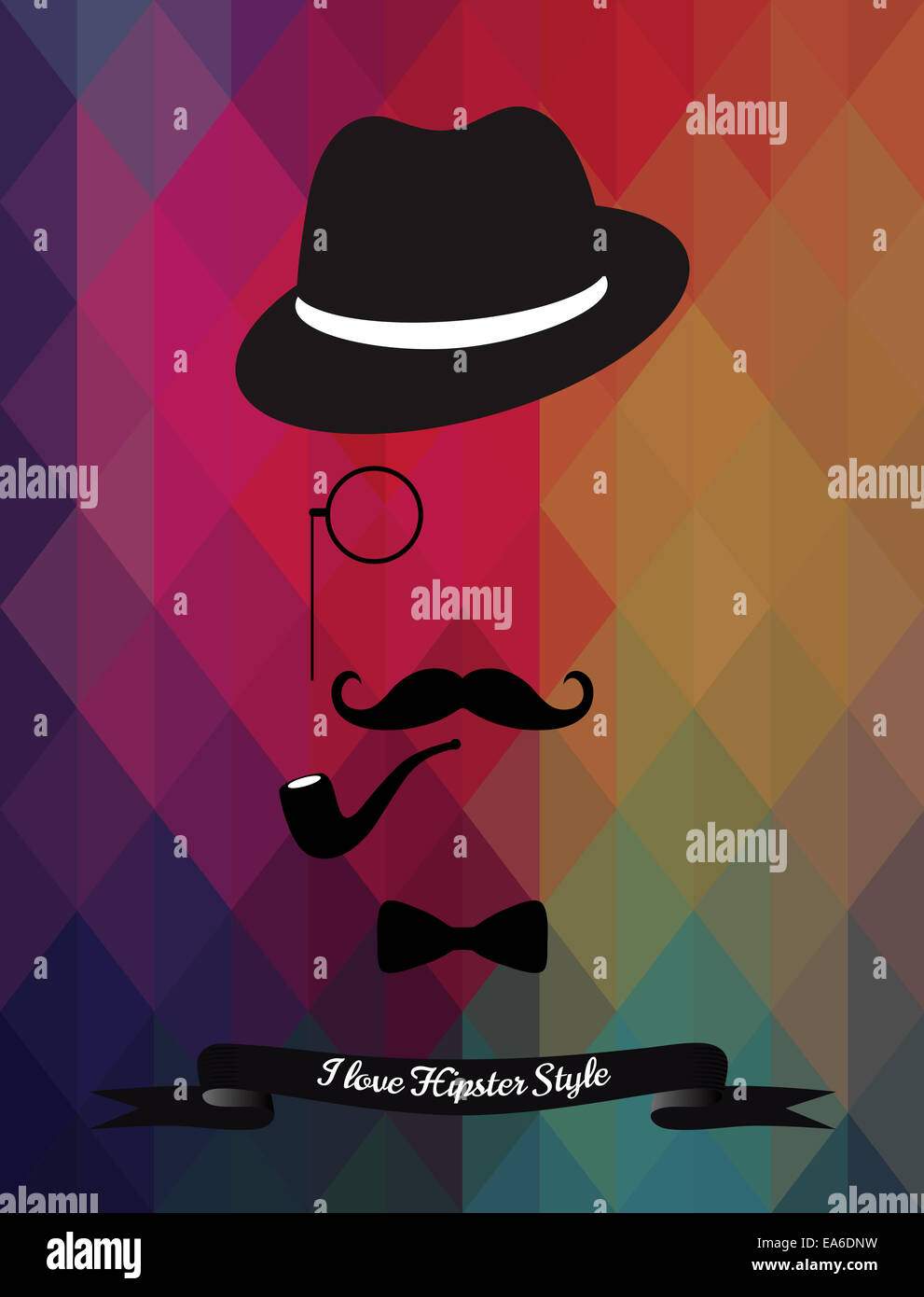 Hipster Poster Design