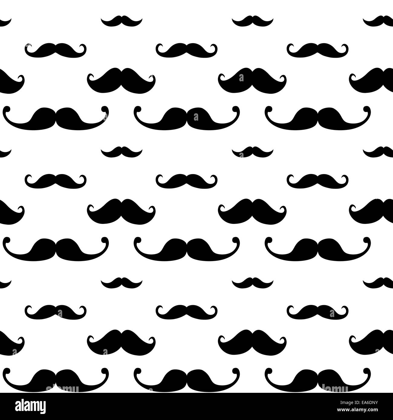 Curled moustache illustration hi-res stock photography and images - Alamy