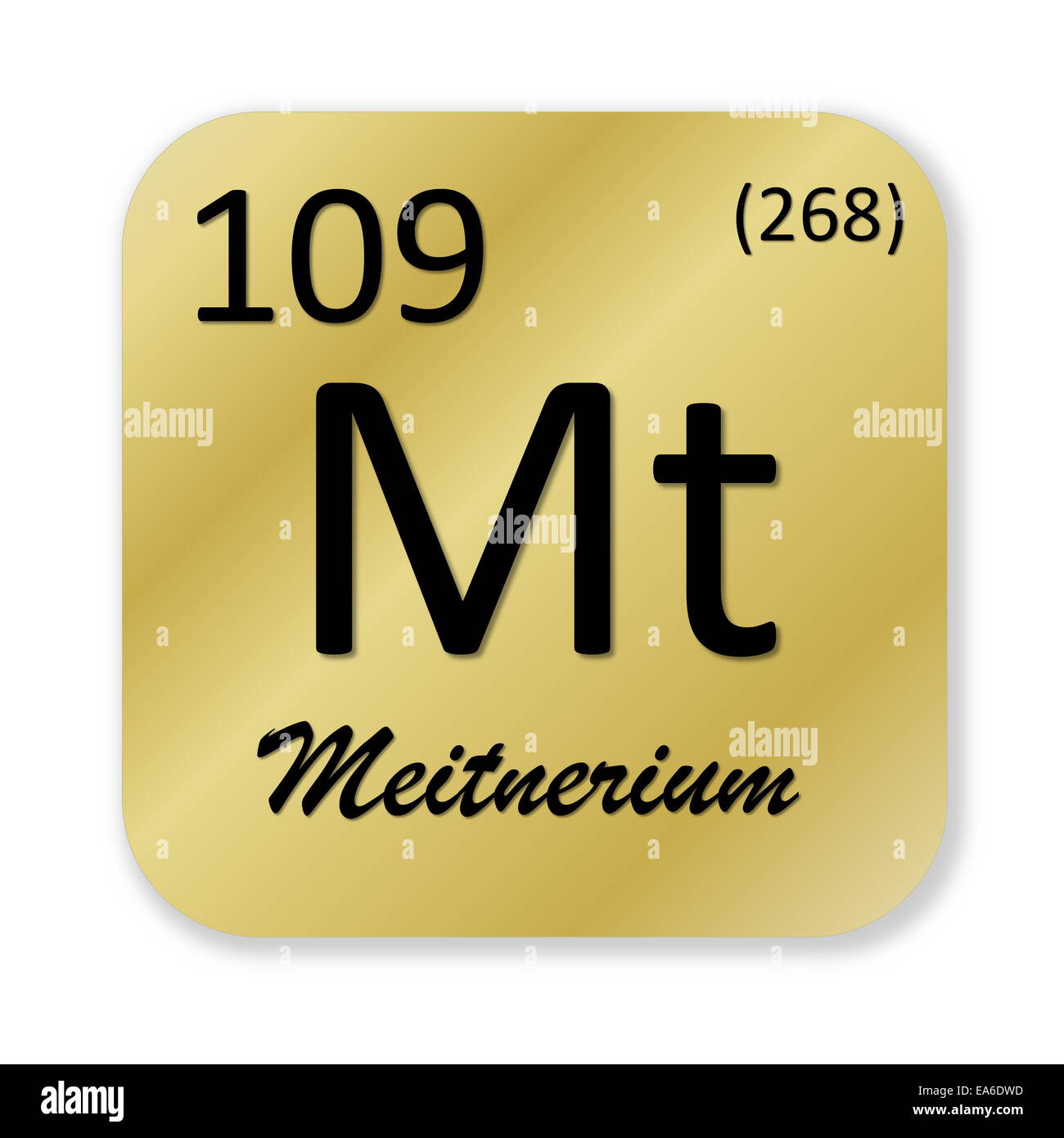 Meitnerium symbol hi-res stock photography and images - Alamy