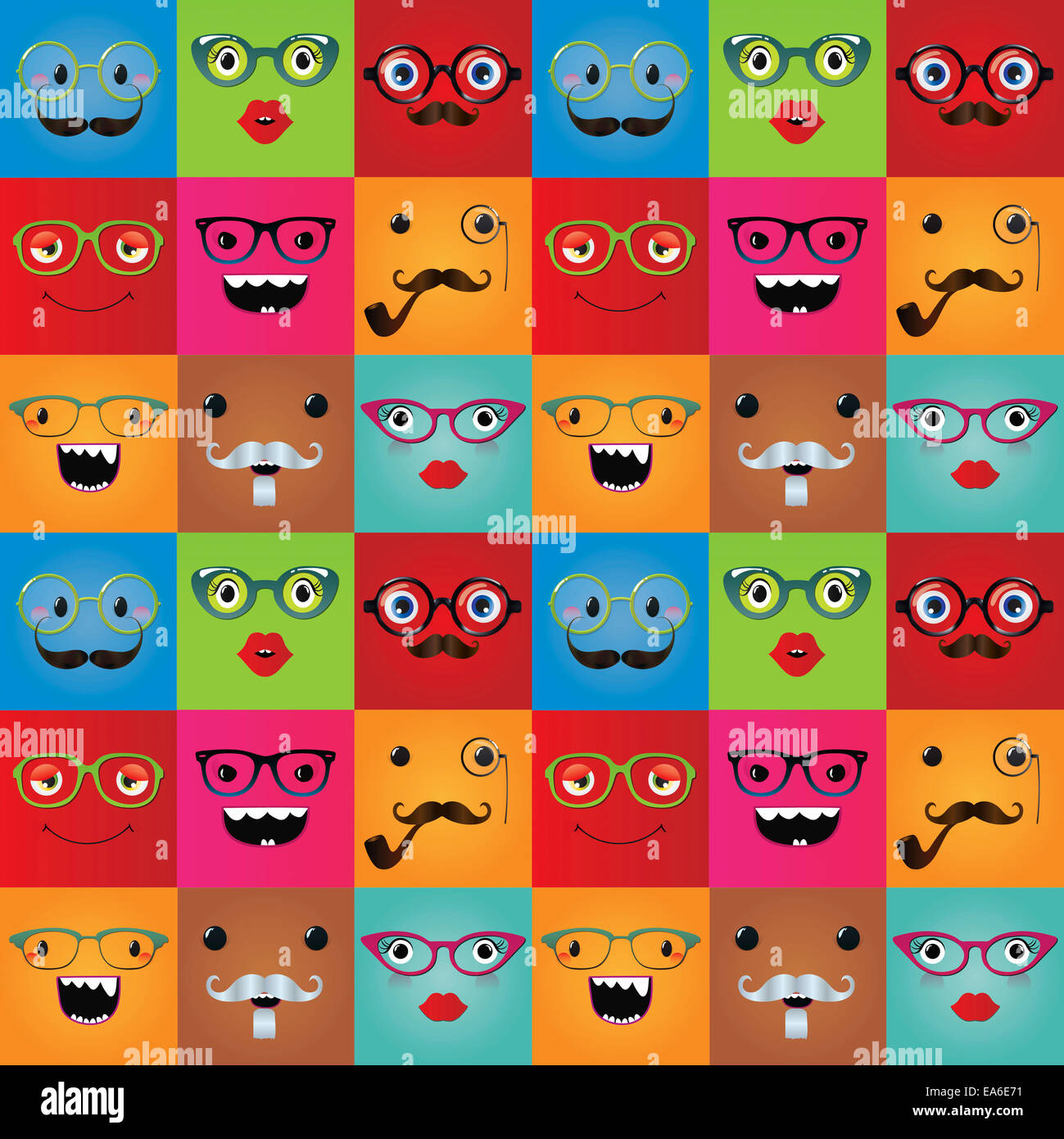 Monster faces hi-res stock photography and images - Alamy