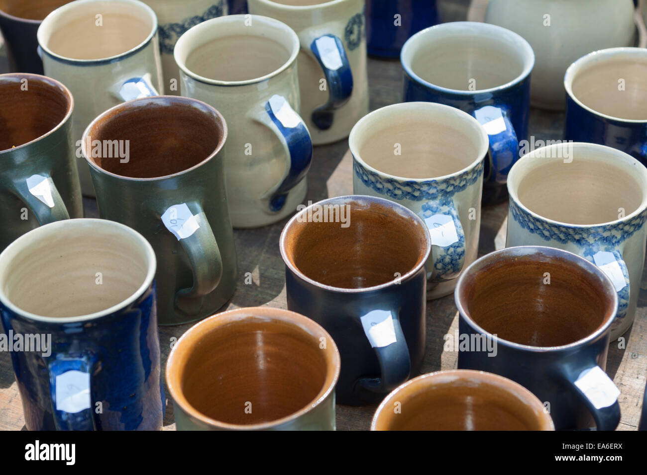 Jugs from above Stock Photo - Alamy