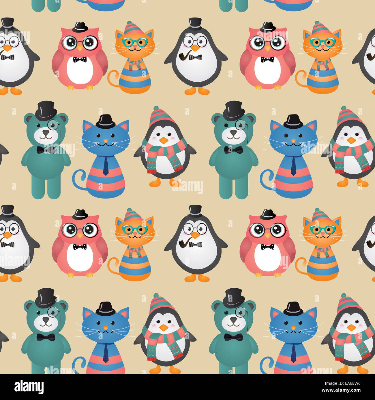 Hipster Animal Backgrounds