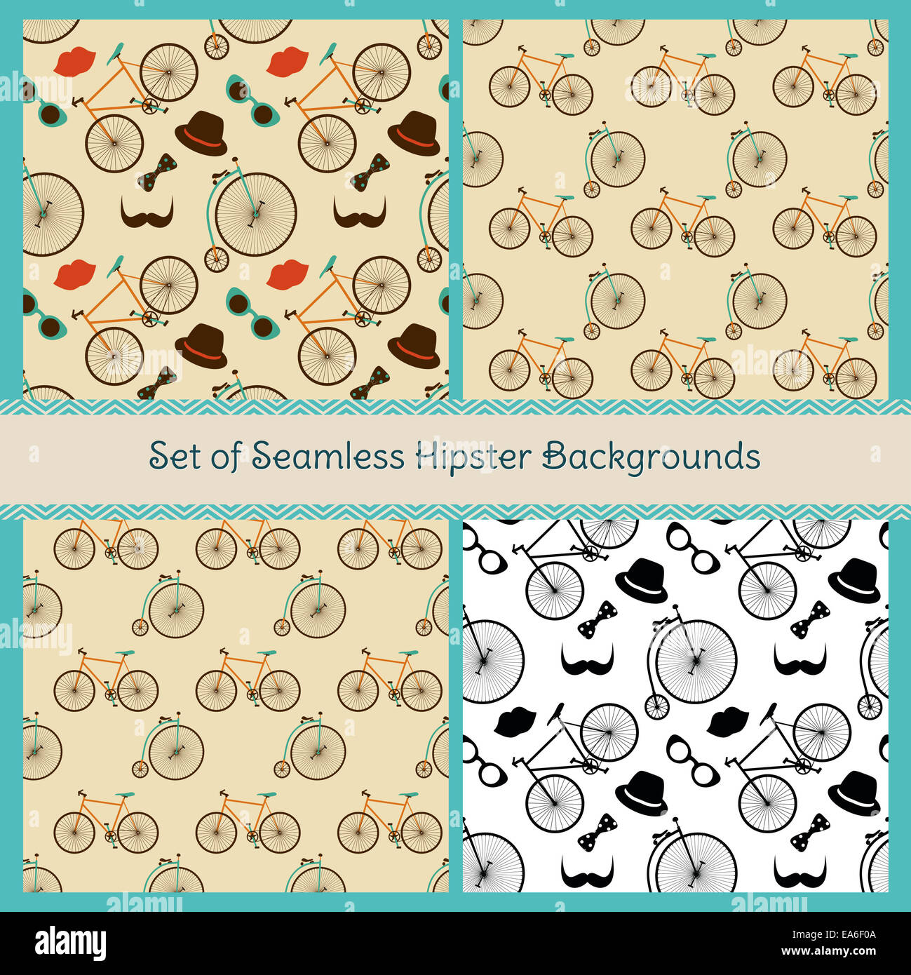 Seamless fashion patterns hi-res stock photography and images - Alamy