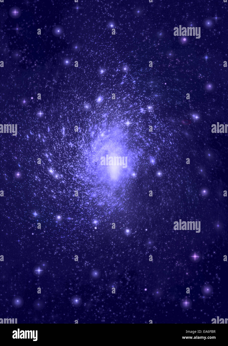 Small part of an infinite star field Stock Photo - Alamy
