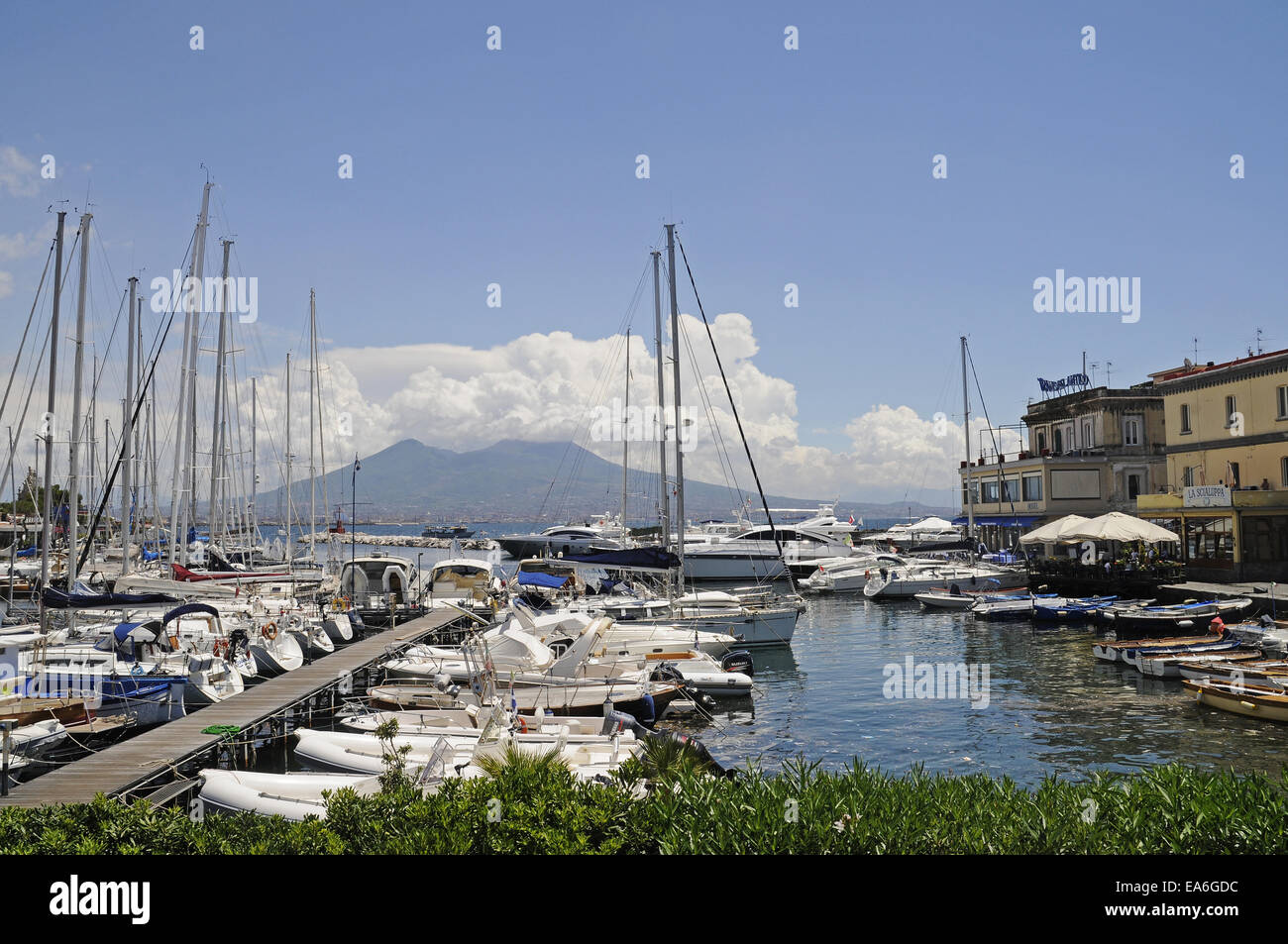 harbour, Naples, Campania, Italy Stock Photo - Alamy