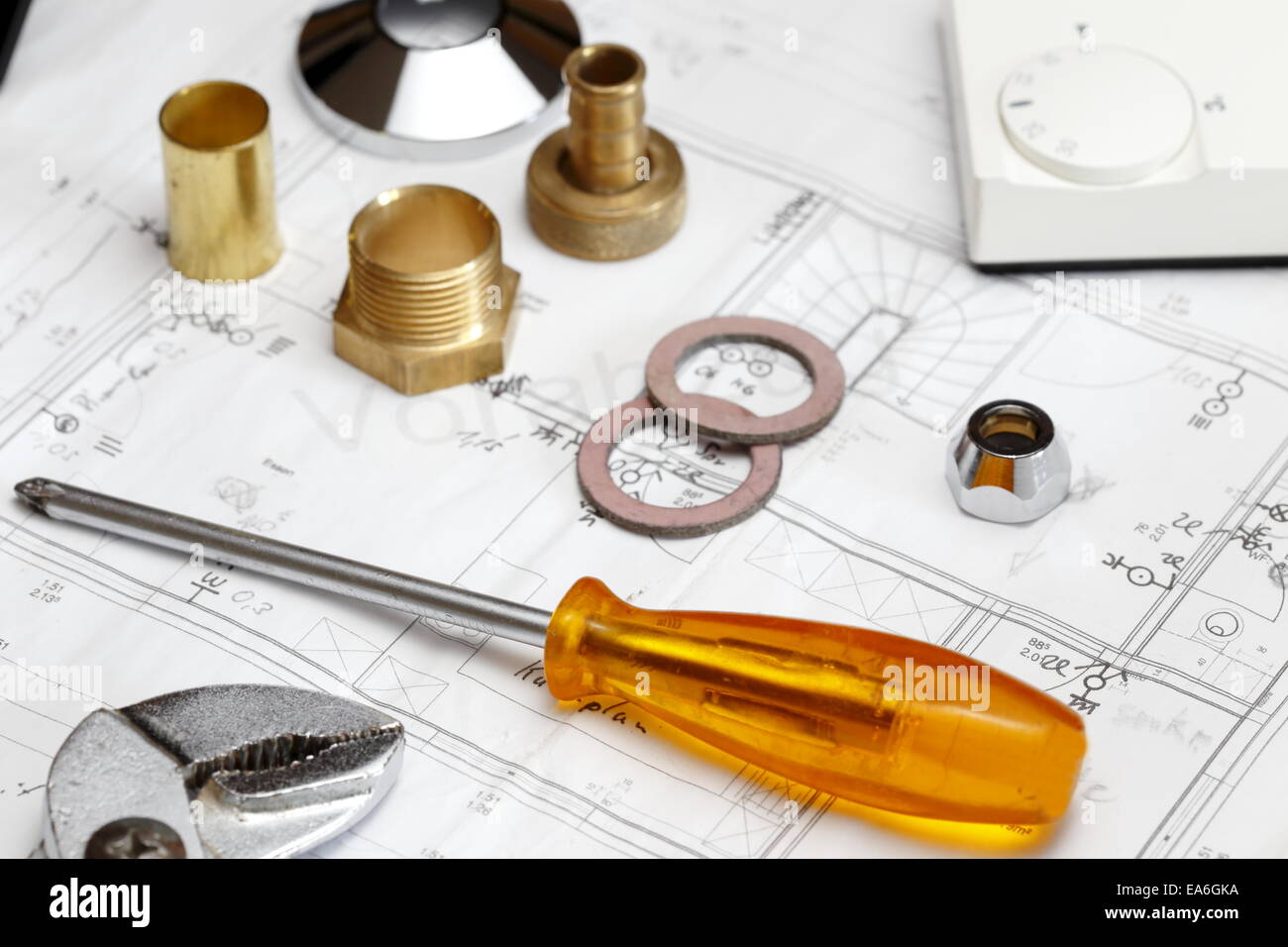 Engineer water pipe hi-res stock photography and images - Alamy