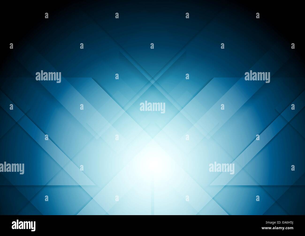 Abstract tech blue background Stock Photo - Alamy