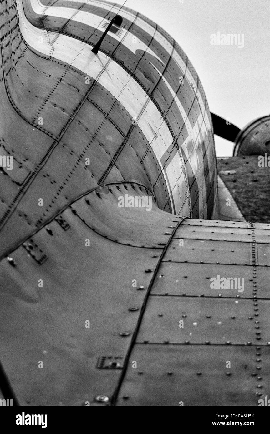 Douglas 47 troop carrier Black and White Stock Photos & Images - Alamy