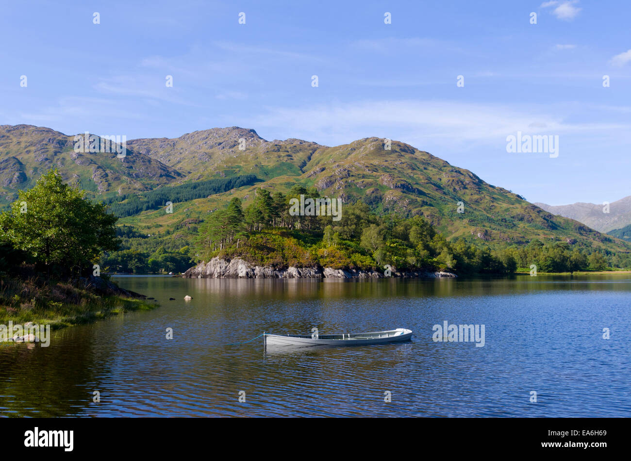 Loch Shiel, Glenfinnan, Lochaber, Inverness-shire, Highland, Scotland ...