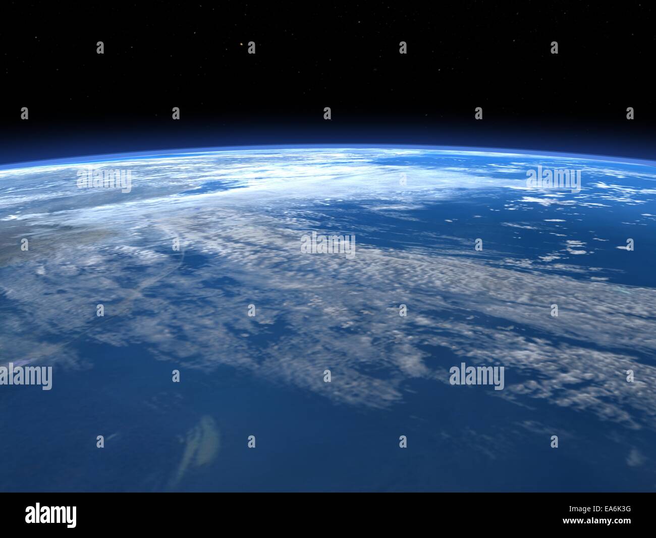 Render in 3d space hi-res stock photography and images - Alamy