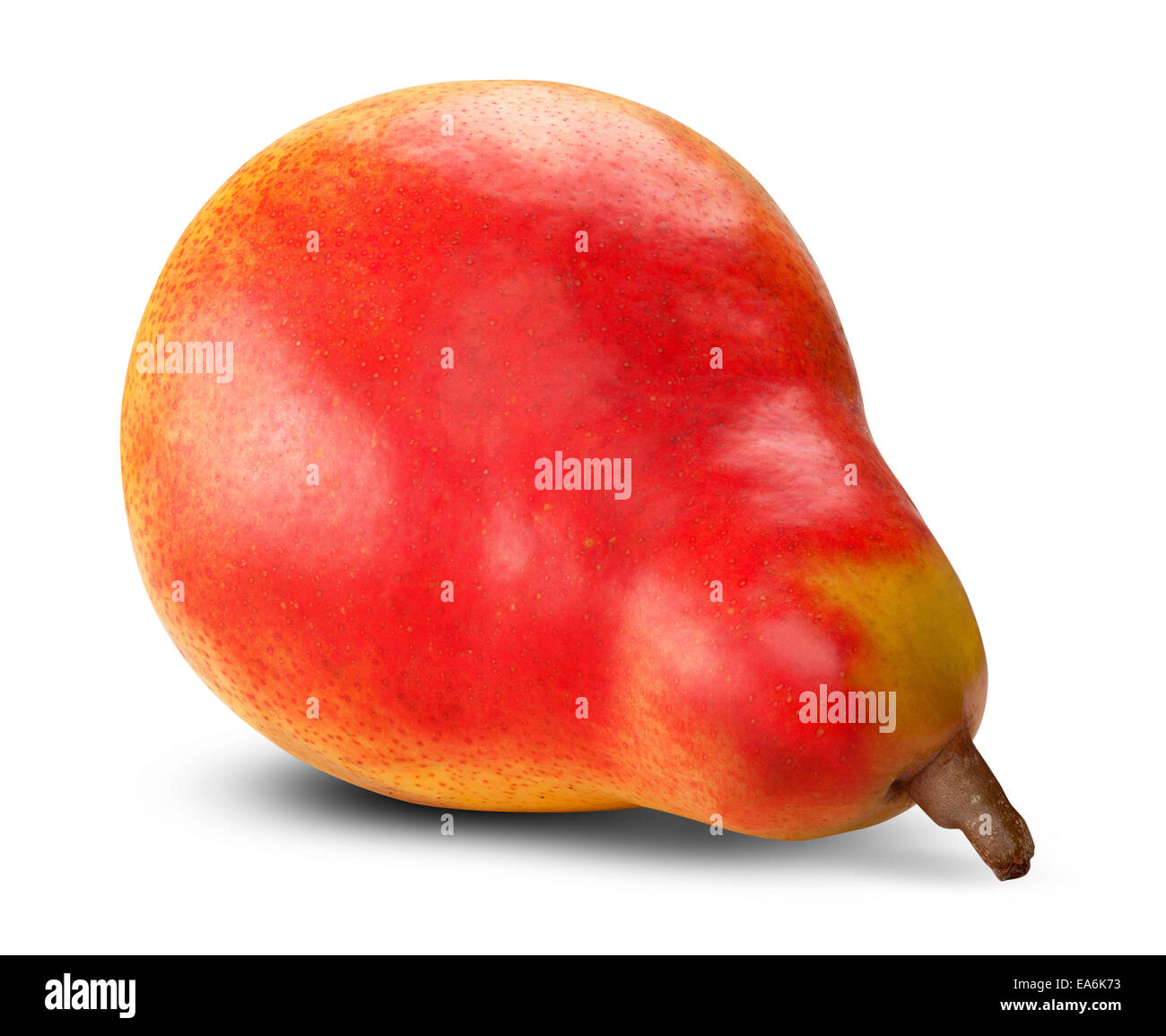 Ripe red pear Stock Photo - Alamy