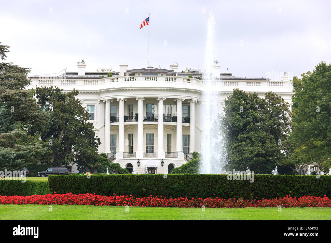 The Presidential White House in Washington DC, USA Stock Photo - Alamy