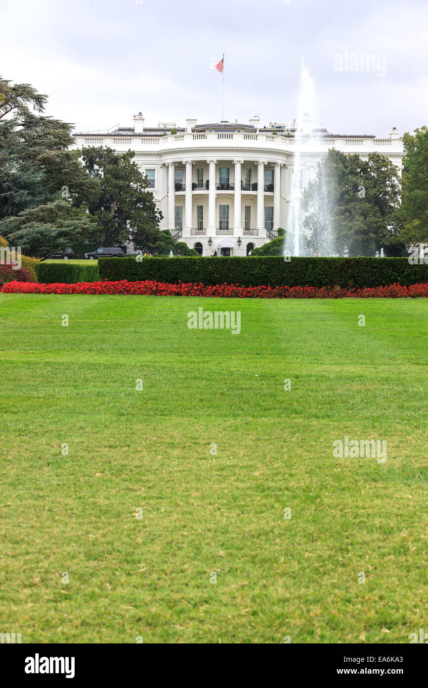 The Presidential White House in Washington DC, USA Stock Photo - Alamy