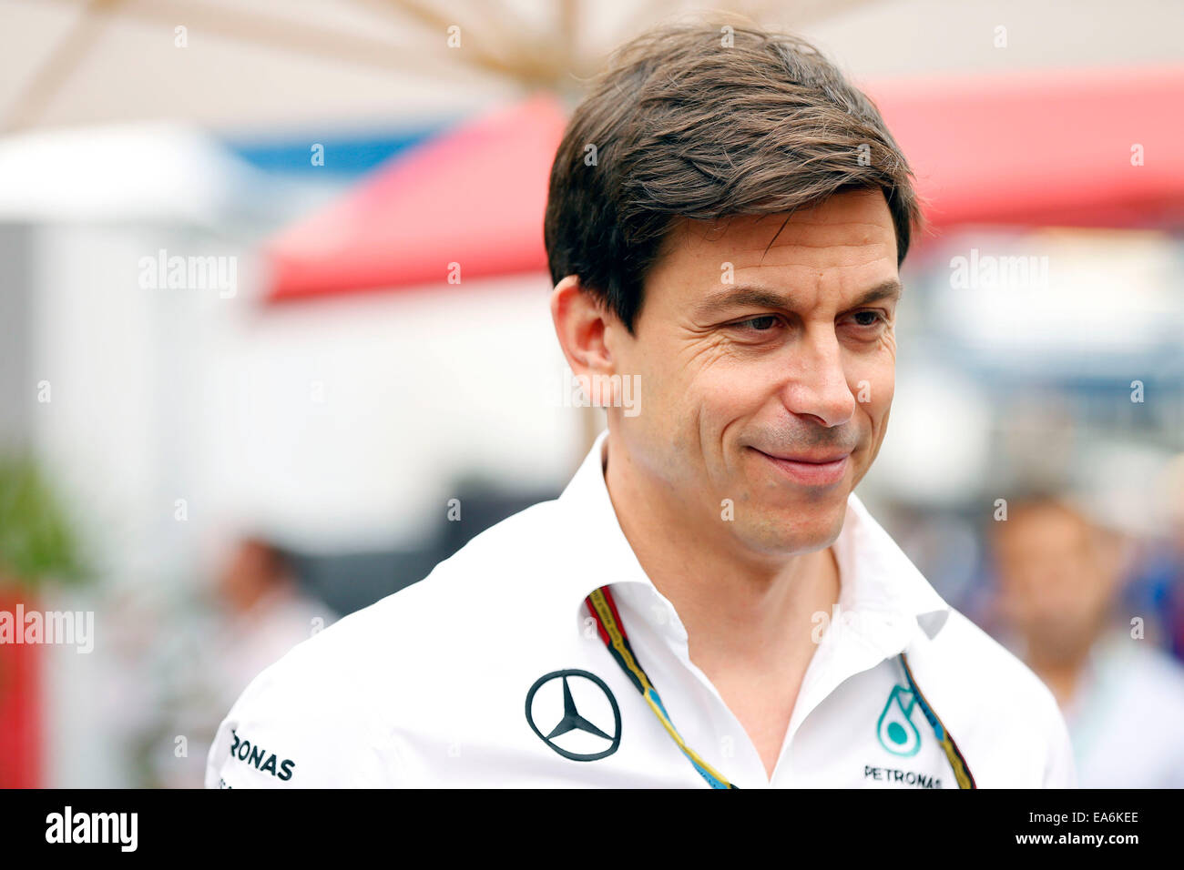 Mercedes team principal toto wolff hi-res stock photography and images ...