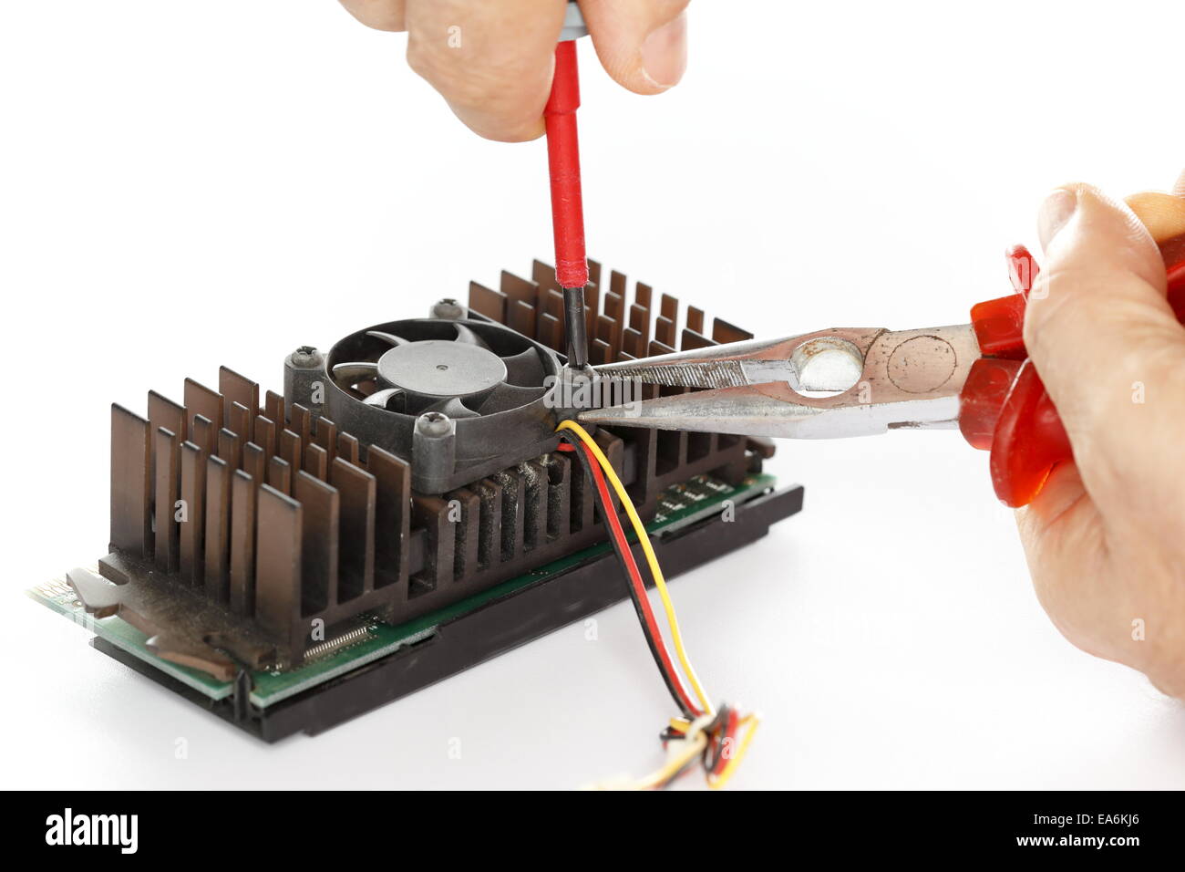 Fixing components hi-res stock photography and images - Alamy