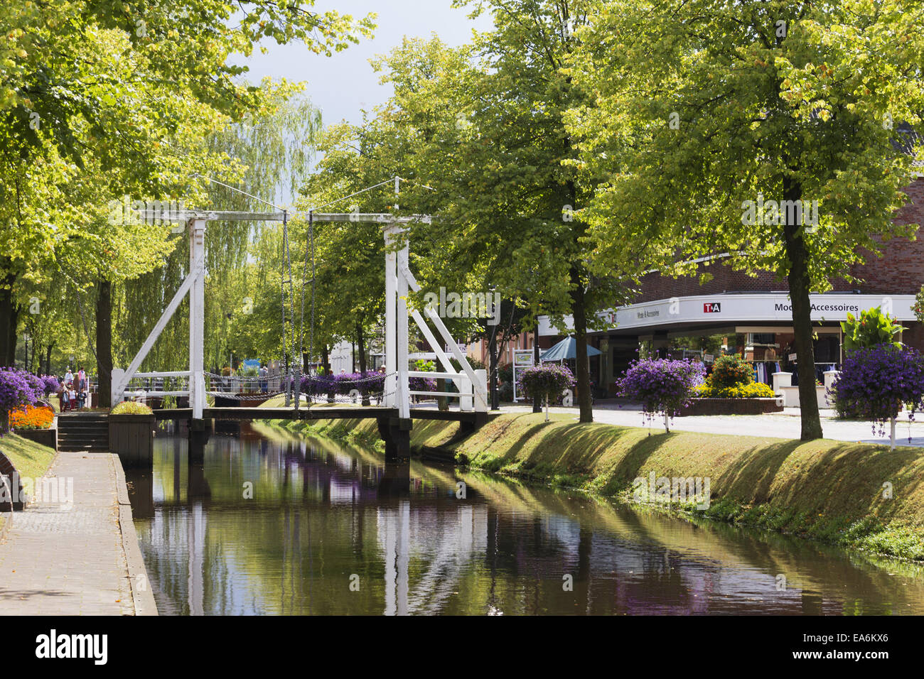 Papenburg inner city Stock Photo - Alamy