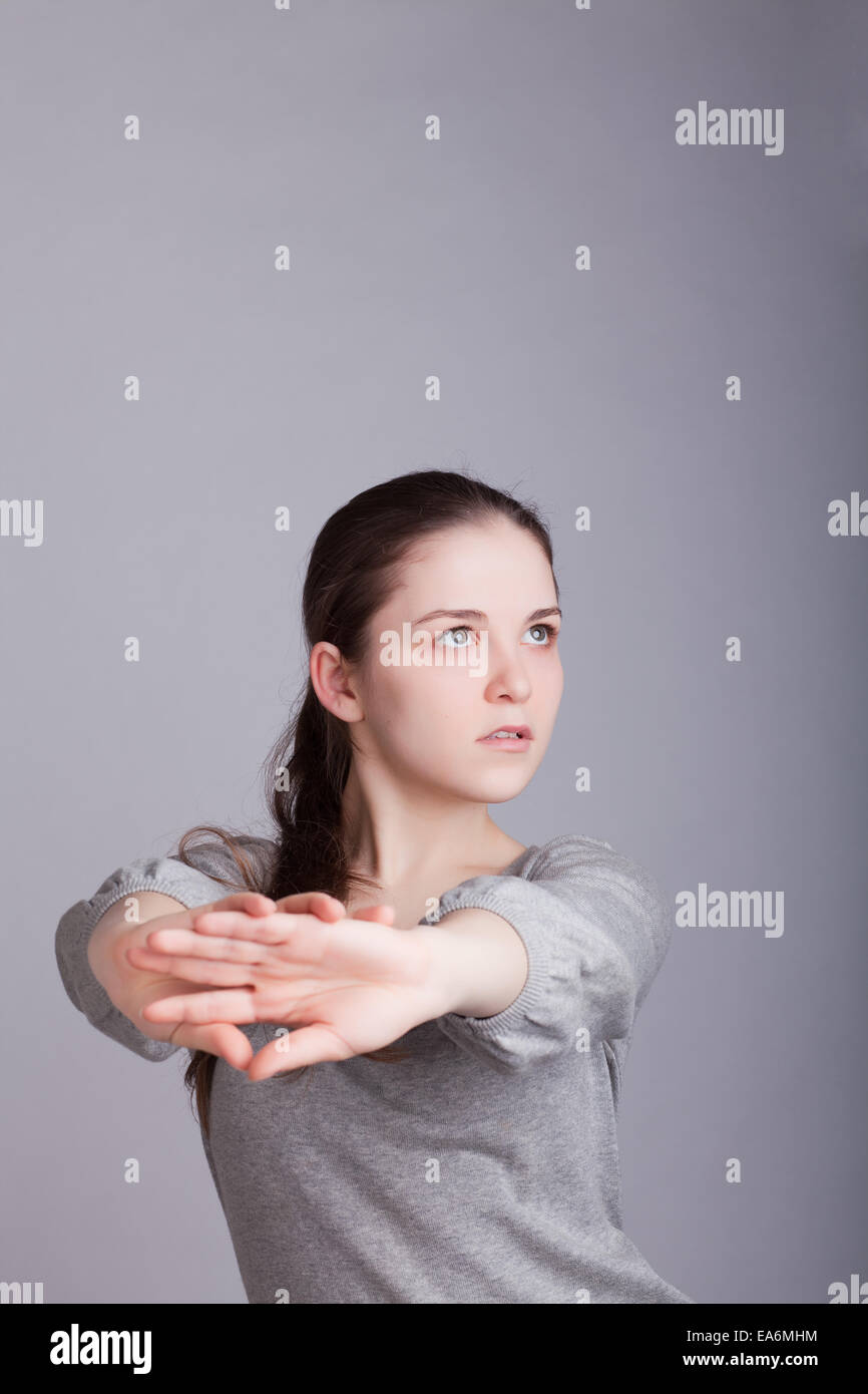 Stretch studio hi-res stock photography and images - Alamy