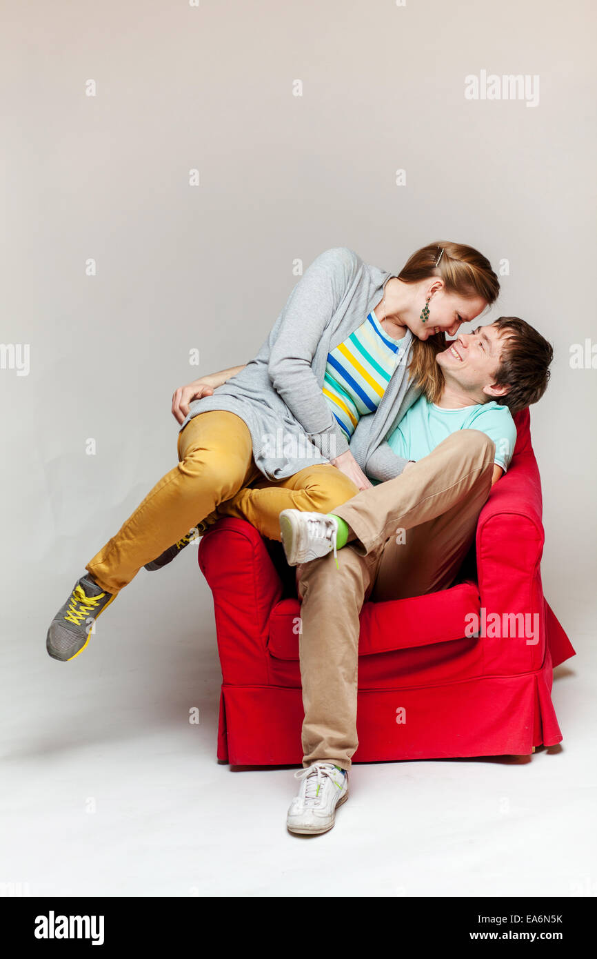 couple having fun Stock Photo - Alamy