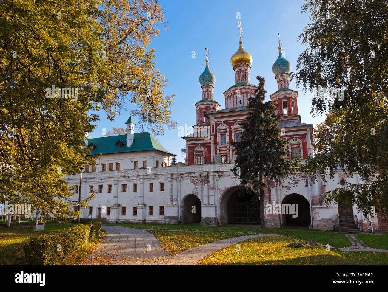 Novodevichiy convent in Moscow Russia Stock Photo - Alamy