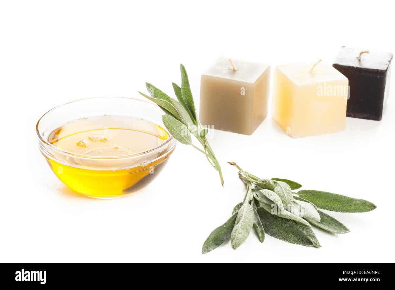 Candles flowers Cut Out Stock Images & Pictures - Alamy