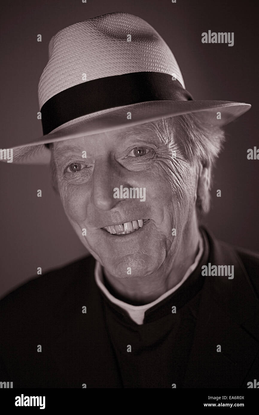 Priest hat hi-res stock photography and images - Alamy