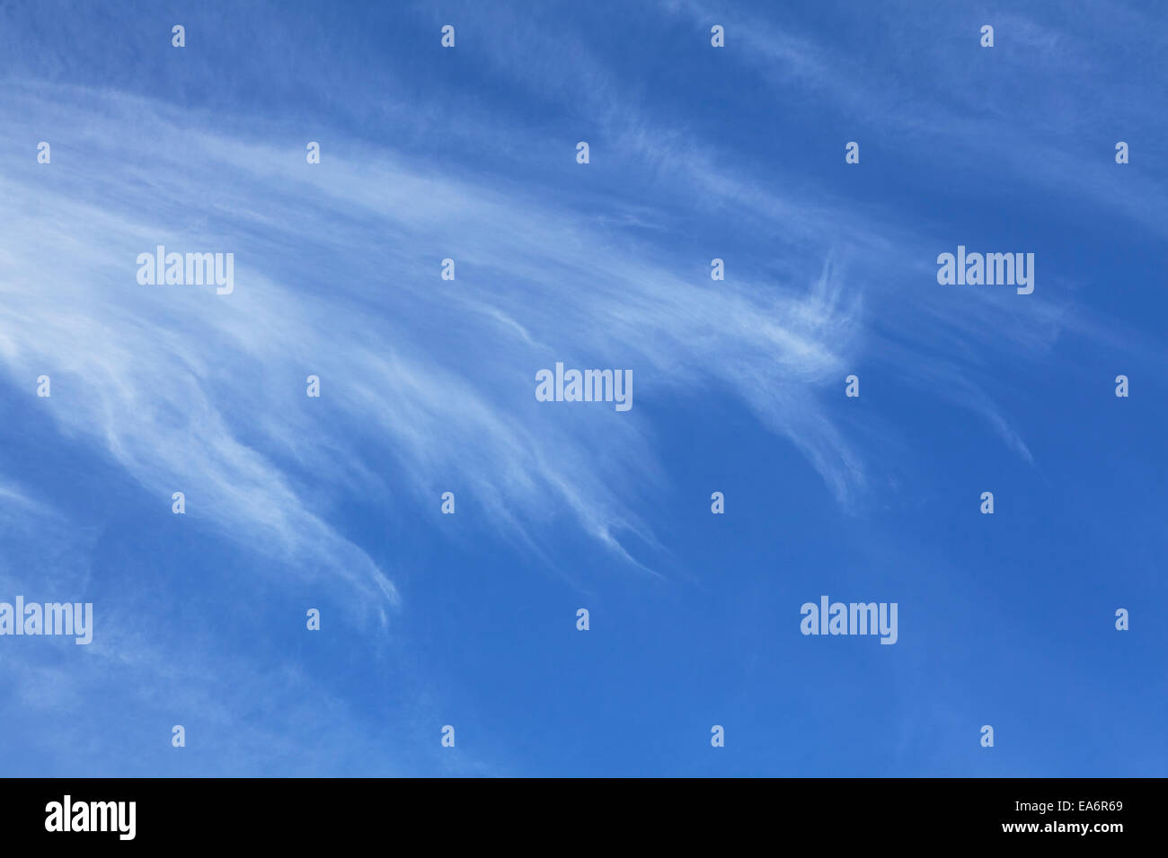 Cirrus clouds feather formation hi-res stock photography and images - Alamy
