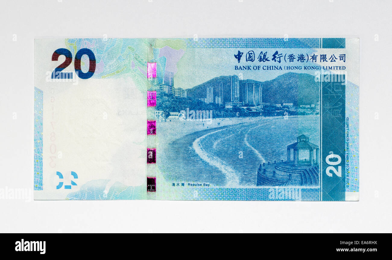 Hong kong 20 dollar note hi-res stock photography and images - Alamy