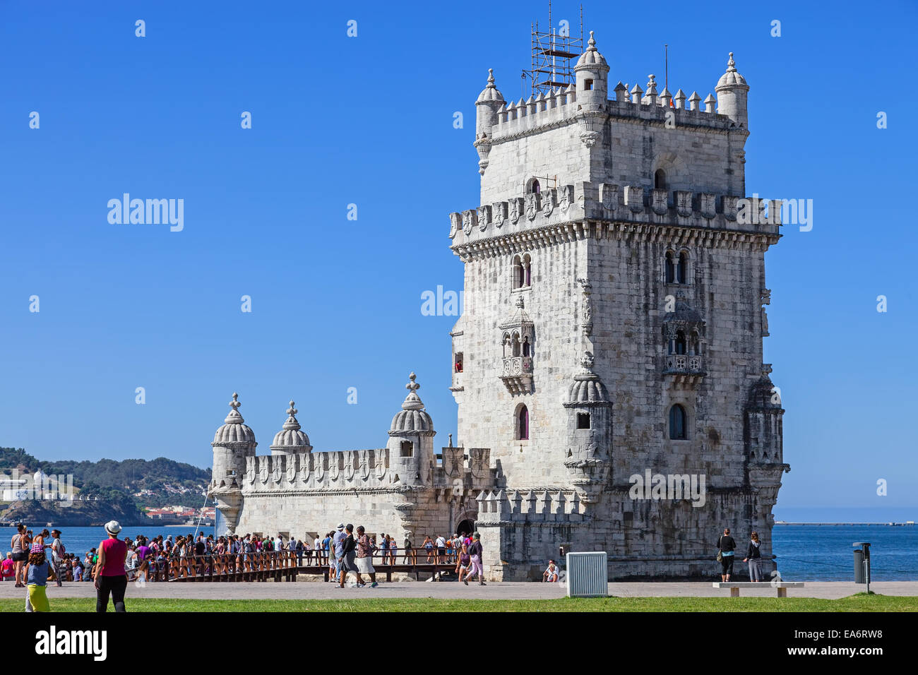 Torre de Belem, a masterpiece of the Manueline Architecture (Portuguese ...