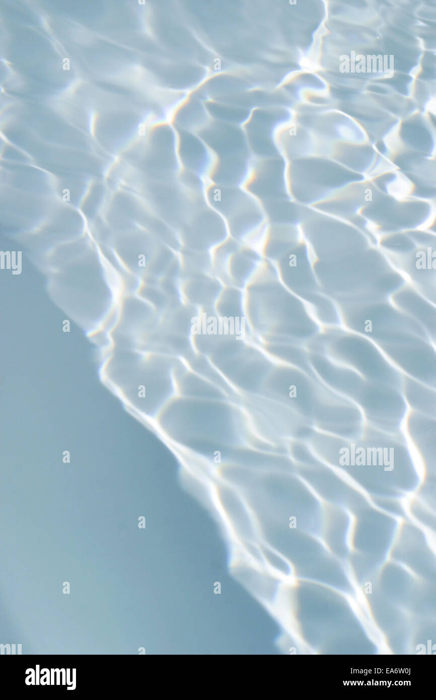 Sunlight water reflection Stock Photo - Alamy