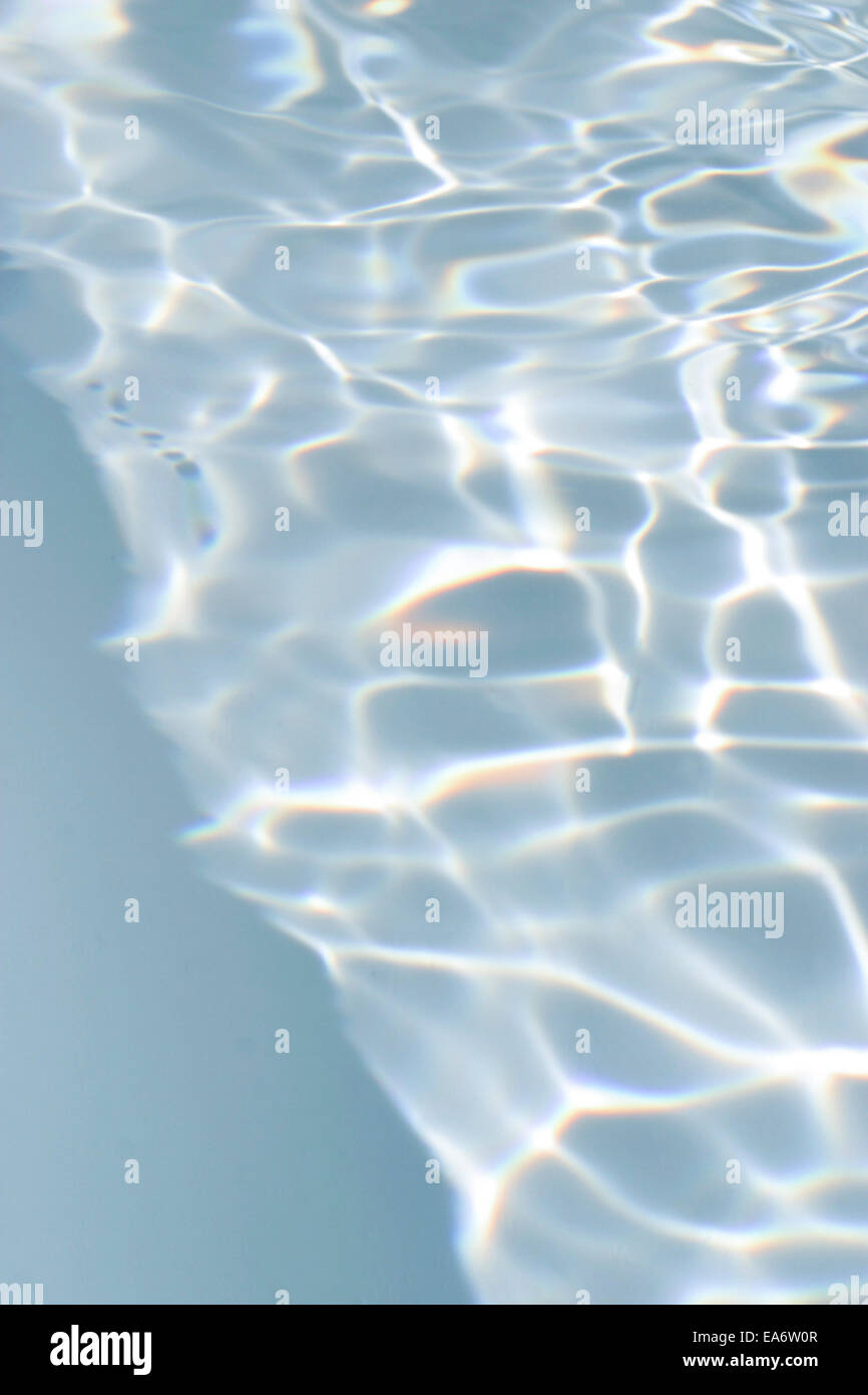 Sunlight water reflection Stock Photo - Alamy