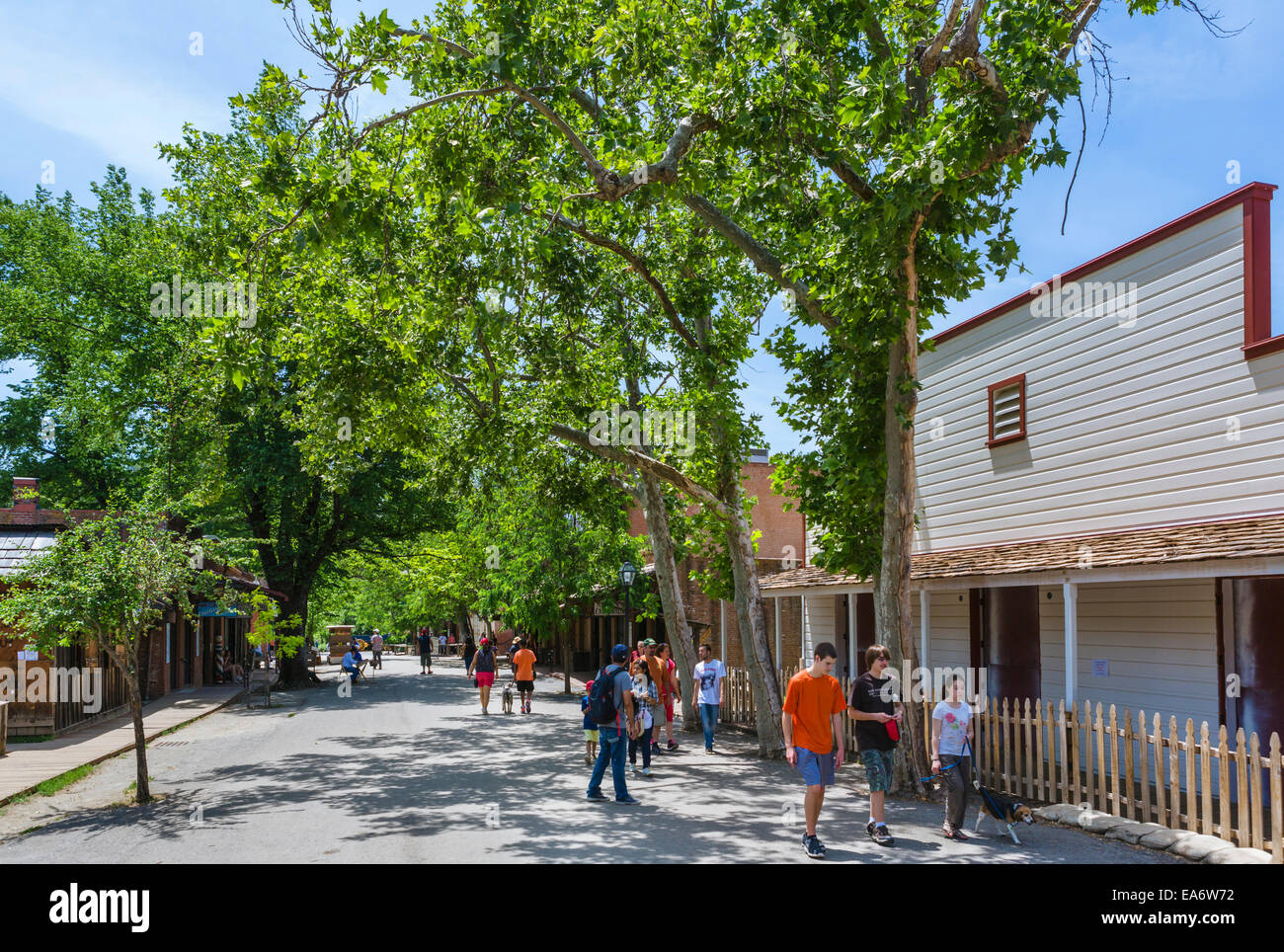 Old gold mining town of Columbia, Columbia State Historic Park ...