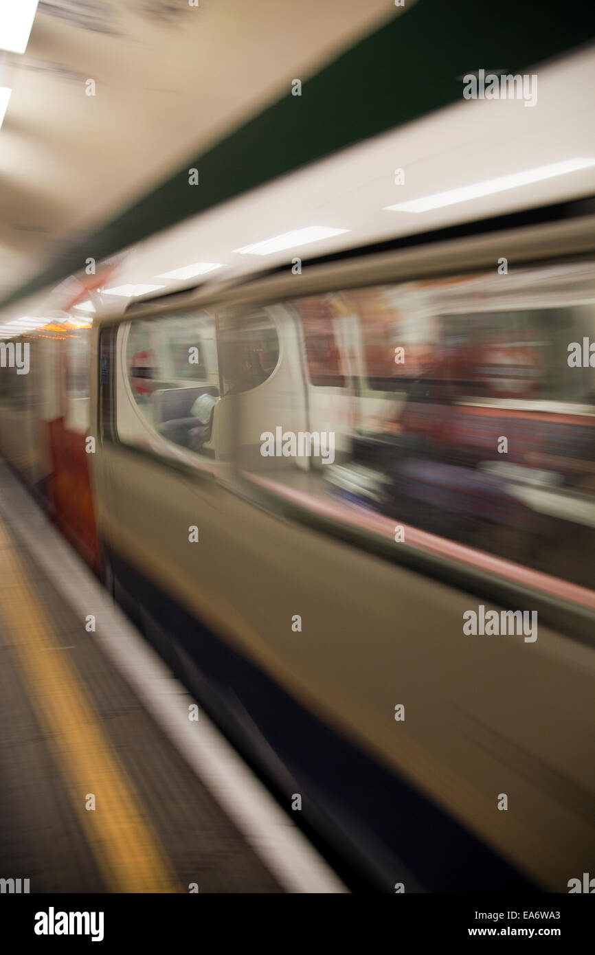 London underground train side hi-res stock photography and images - Alamy