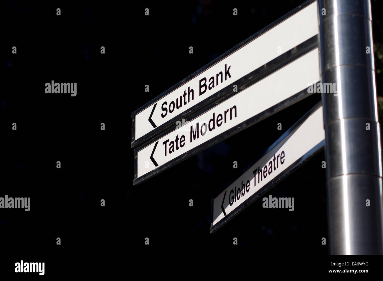 Tate modern sign london hi-res stock photography and images - Alamy