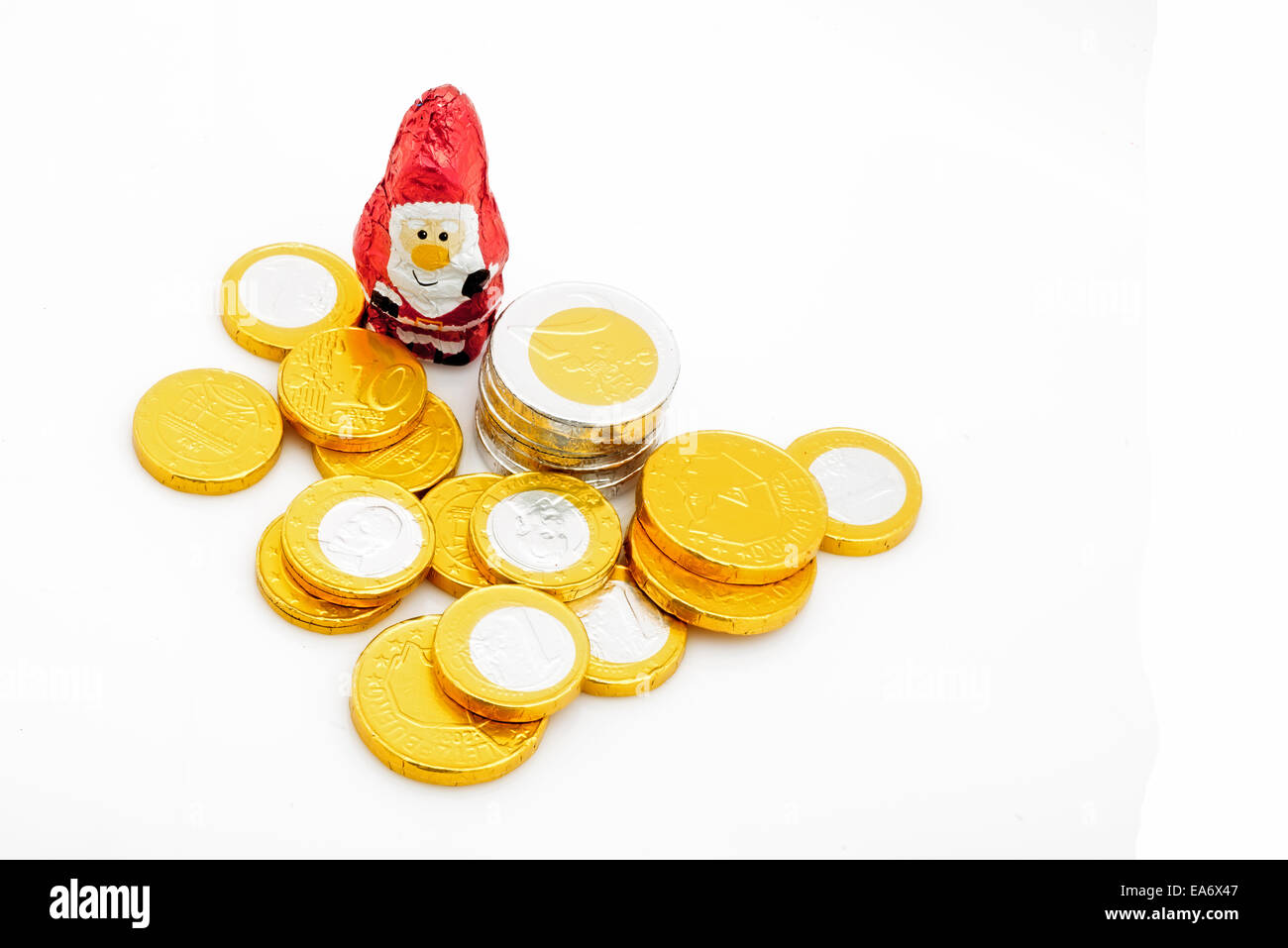 Red white father christmas Cut Out Stock Images & Pictures - Alamy