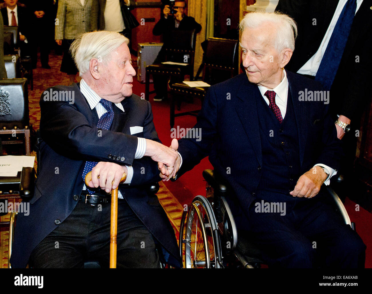 Hamburg, Germany. 07th Nov, 2014. Former German President Richard von ...