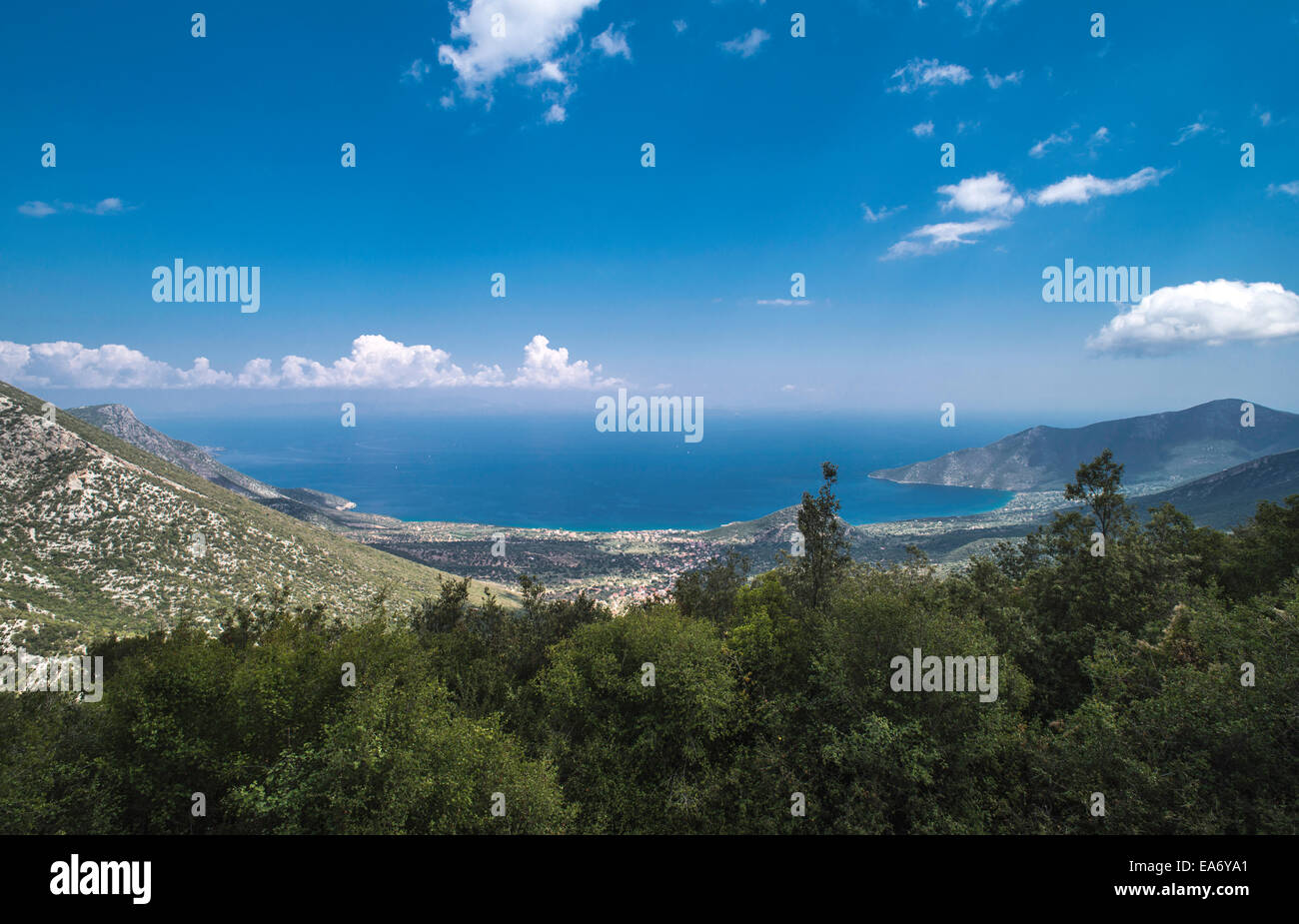Greece sea landscape hi-res stock photography and images - Alamy